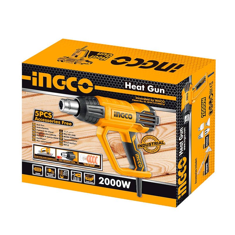 Heat gun INGCO HG200028, 2000W - miStores.sk