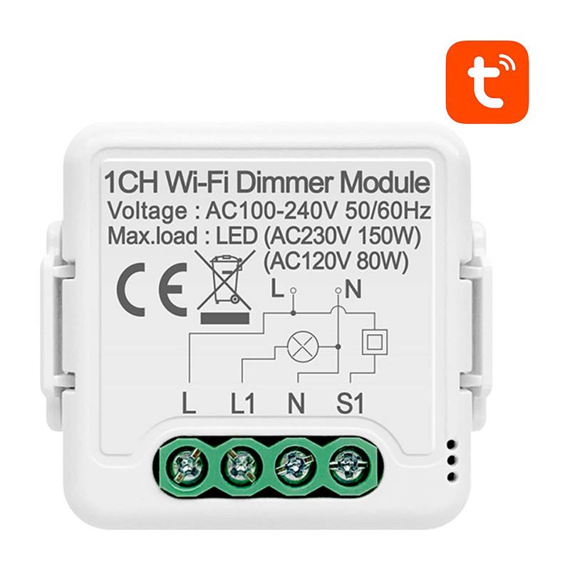 Modul inteligentného stmievača WiFi Avatto N-DMS01-1 TUYA - miStores.sk